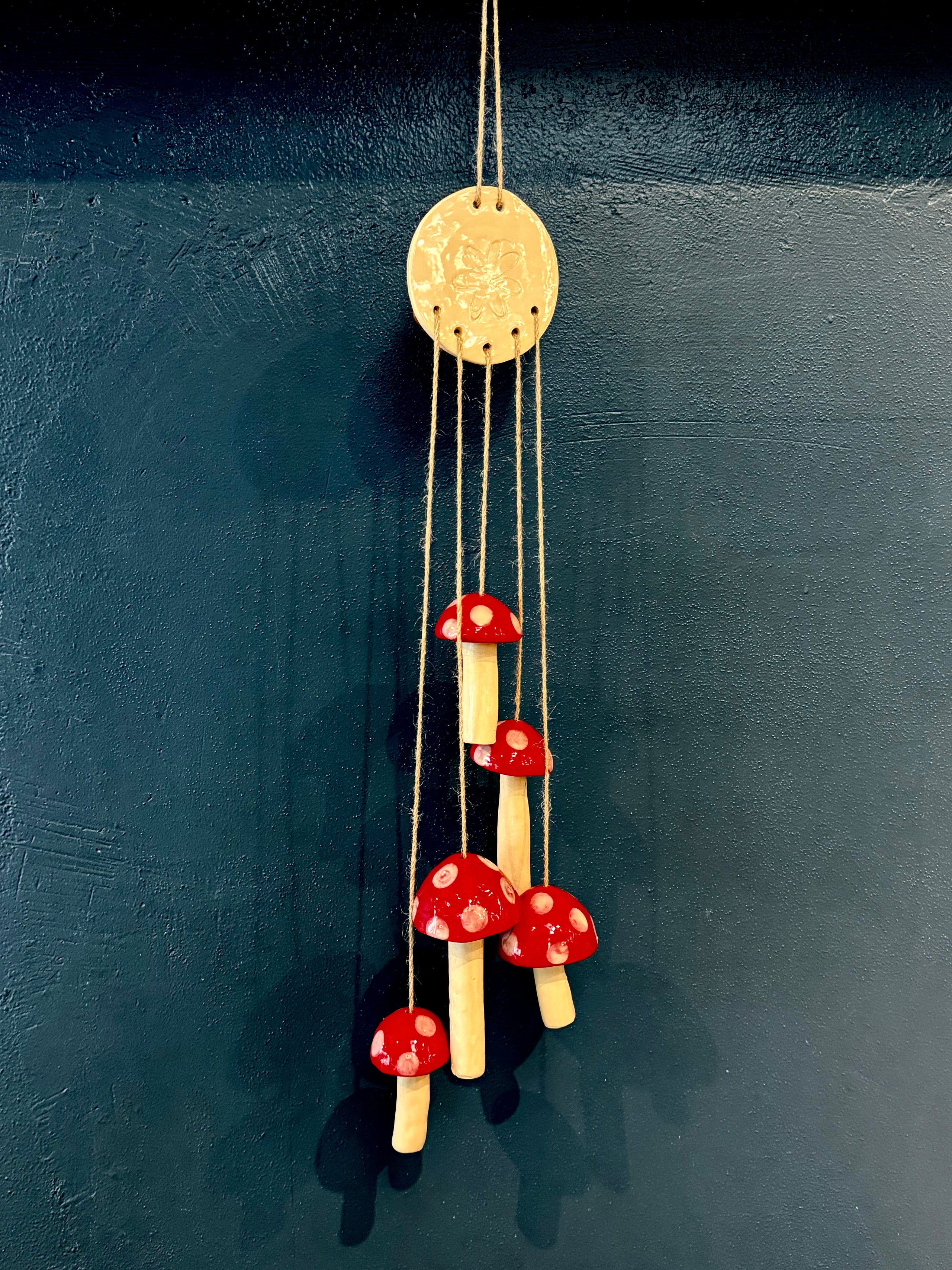 Make a ‘one of a kind’ MUSHROOM wind chime from raw clay | Space Coast ...